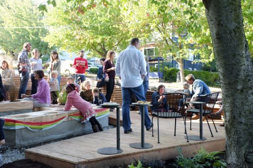 Parklets :: Seattle Streets Illustrated